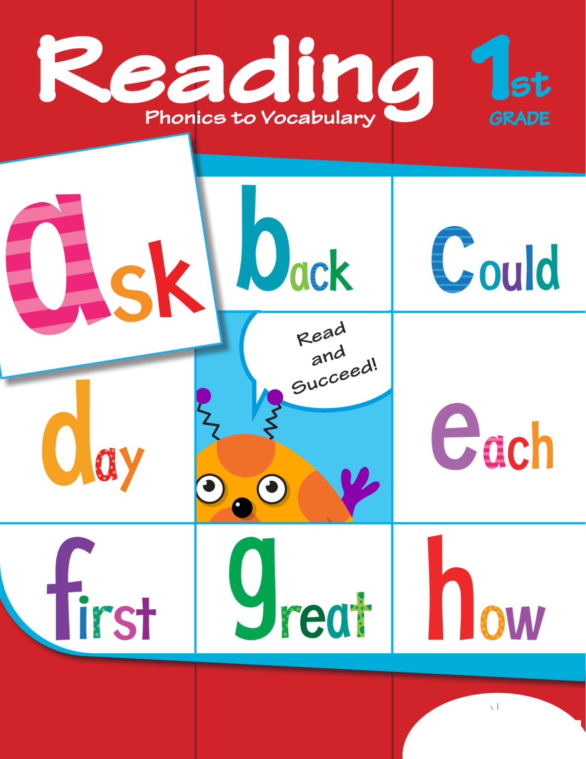 Reading Phonics To Vocabulary 1st Grade Workbook - English library